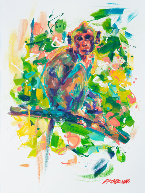 Monkey See (Original) – Lisa Palombo Studios